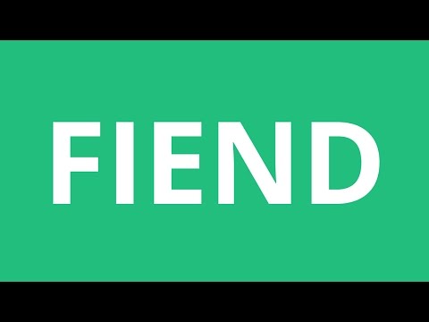 How To Pronounce Fiend - Pronunciation Academy