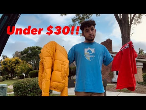 THRIFT SHOP FINDS|| VINTAGE TEE SHIRTS|| VINTAGE SPORTS CLOTHING