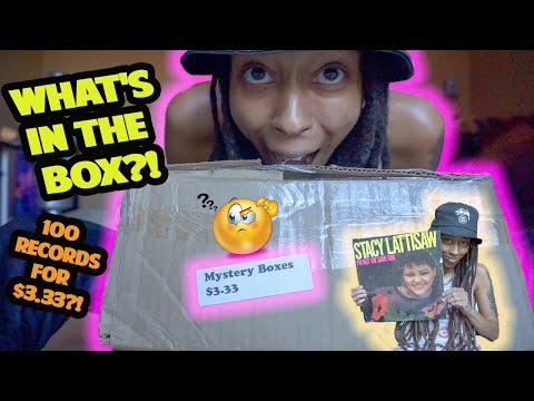 $3 33 VINYL MYSTERY BOX 📦 || UNBOXING!!