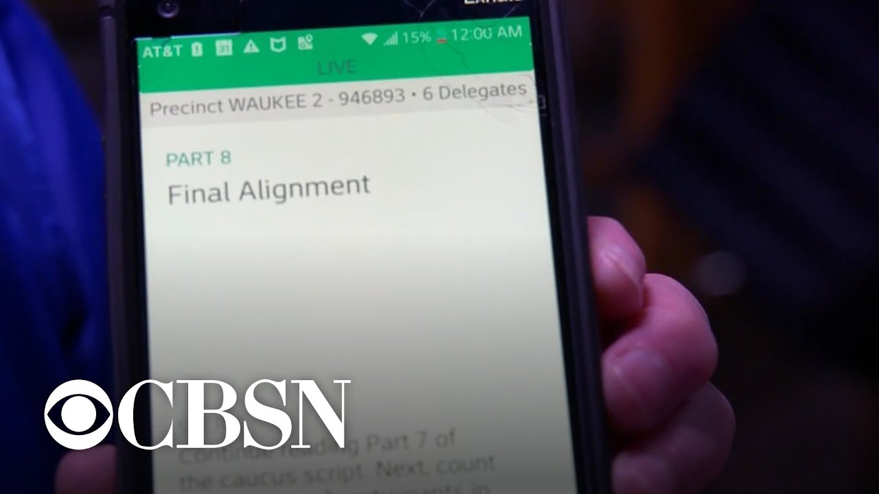 Iowa Democratic Party blames app for results delay