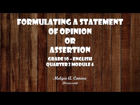 ENGLISH 10 Q2M4