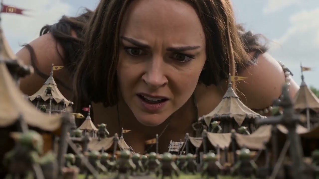 Giantess Rampage on Tiny Town