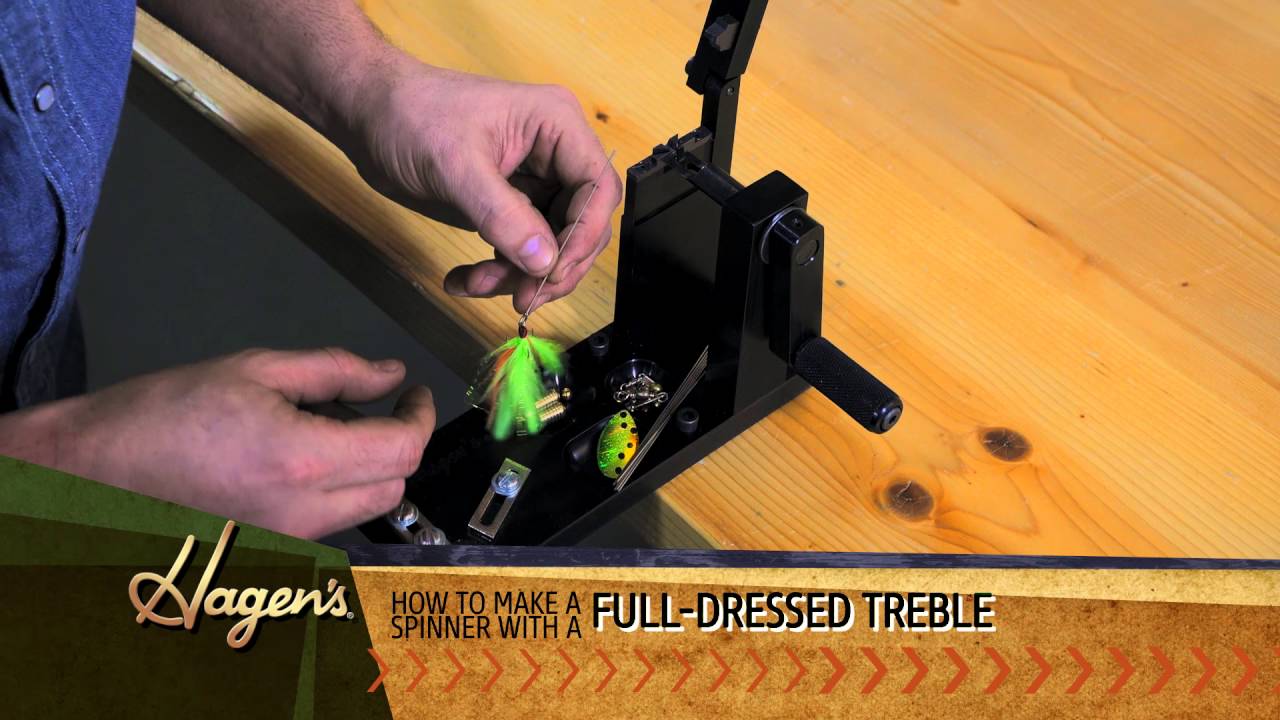 How To Make A Spinner With A Full- Dressed Treble