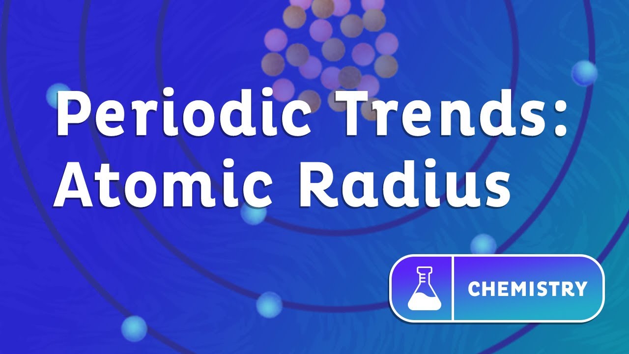 Periodic Trends: Atomic Radius