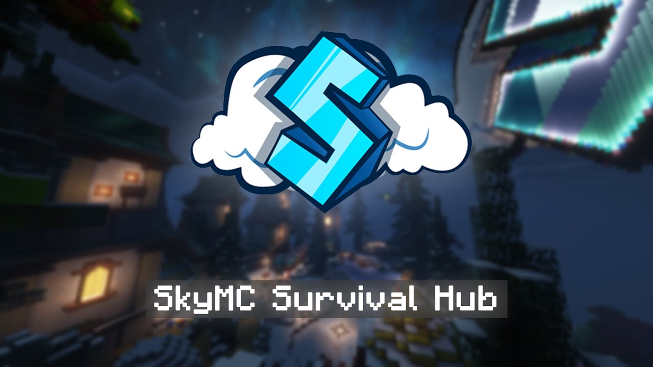 SkyMC Survival Hub Reveal / Minecraft Public Server  #skymc #minecraft