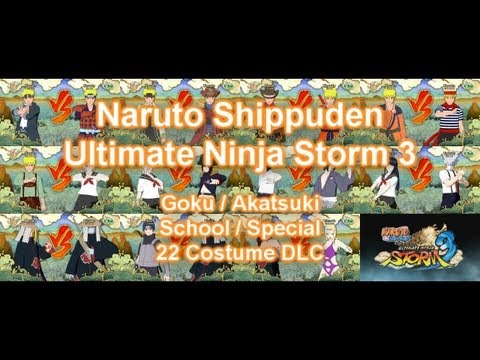 Steam Community :: Video :: Naruto Storm 3 Goku / Akatsuki / School ...