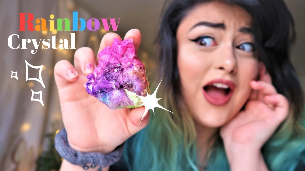 I Made a Rainbow Crystal!