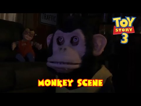 Toy Story 3 Monkey Scene! 🙉! #toystory #vintage #antique #classic #toys #youtube #fyp #monkey