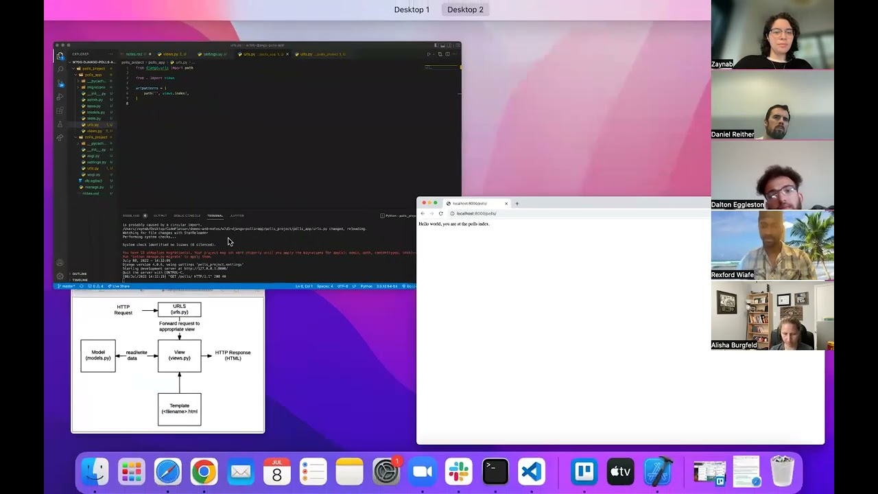 W7D5: Django Polls App