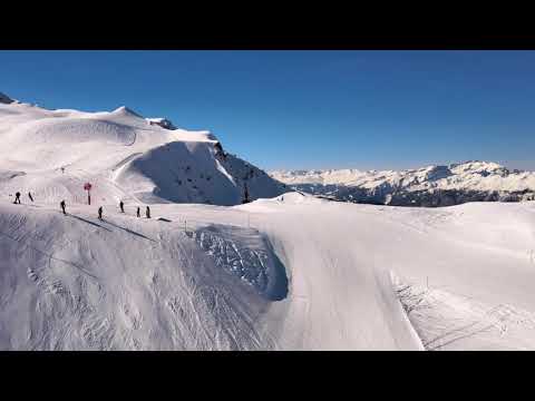 Arosa-Lenzerheide Switzerland winter season 4K movie