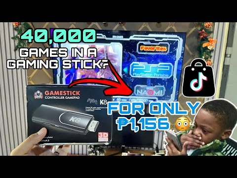 K8 Gamestick with 40,000 Games| GAME STICK WITH THOUSANDS OF GAMES TIKTOK SHOP