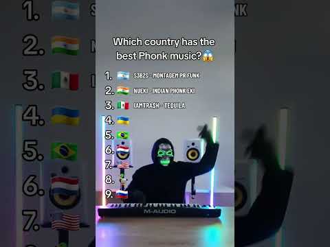 Which country has the best Phonk? #2 #short #music #phonk #bass