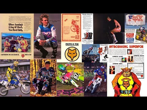 Fox Racing Motocross Gear History 1974-2000