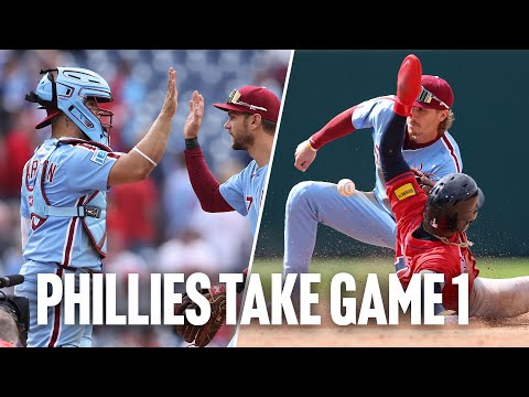 Marchan, Schwarber power Phillies to game 1 win over Braves | Phillies Postgame Live