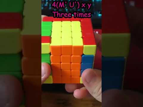 5x5 Superflip Pattern Tutorial