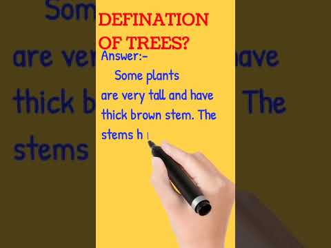 DEFINATION OF TREES? /#shorts /#defination .