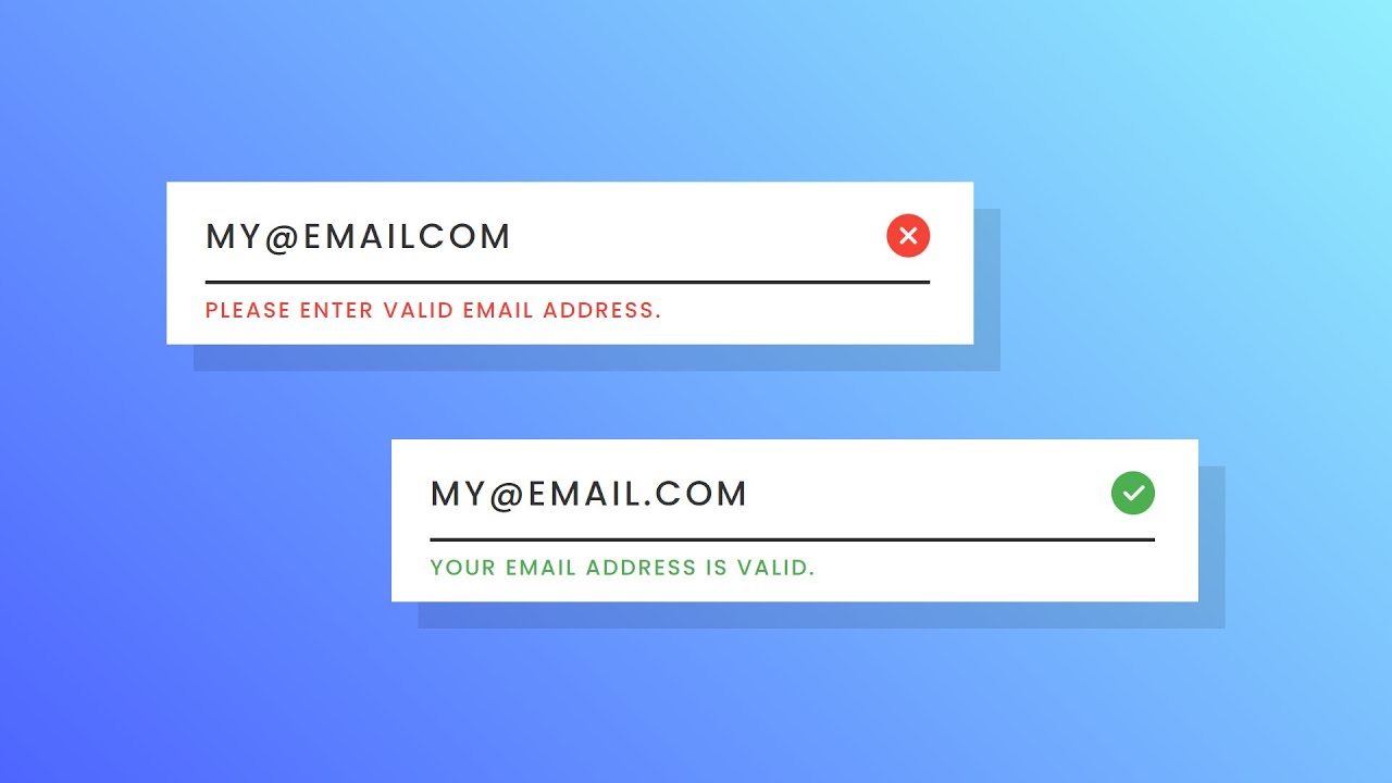 Simple Email Validation Check in Javascript