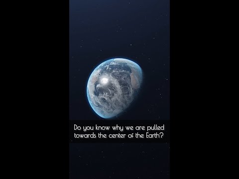 Why GRAVITY pulls us to the ground?