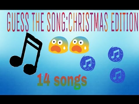 Guess the christmas song 2017 (14 songs,answers in the description)