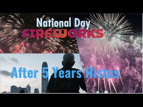 Firework in Hong Kong 2023 after 5 years.......