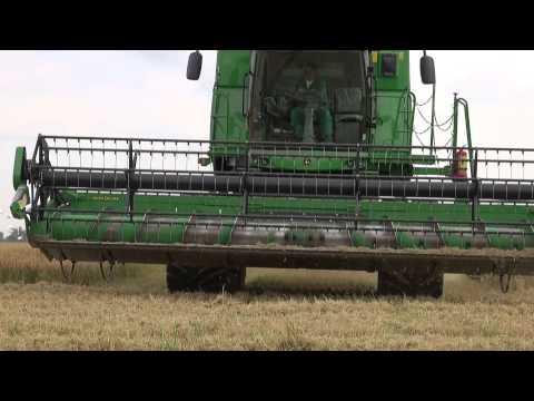 Raccolta Riso 2014 John Deere S680i 622R Poluzzi Ultron