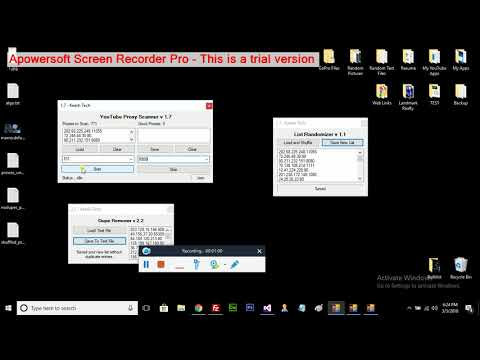 YouTube Proxy Scanner