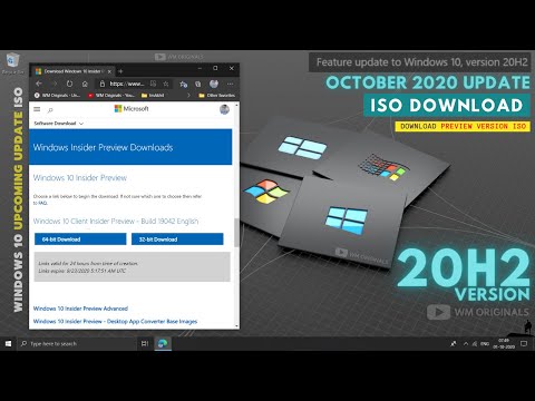 How to Download Windows 10 October 2020 Update ISO (Version 20H2)