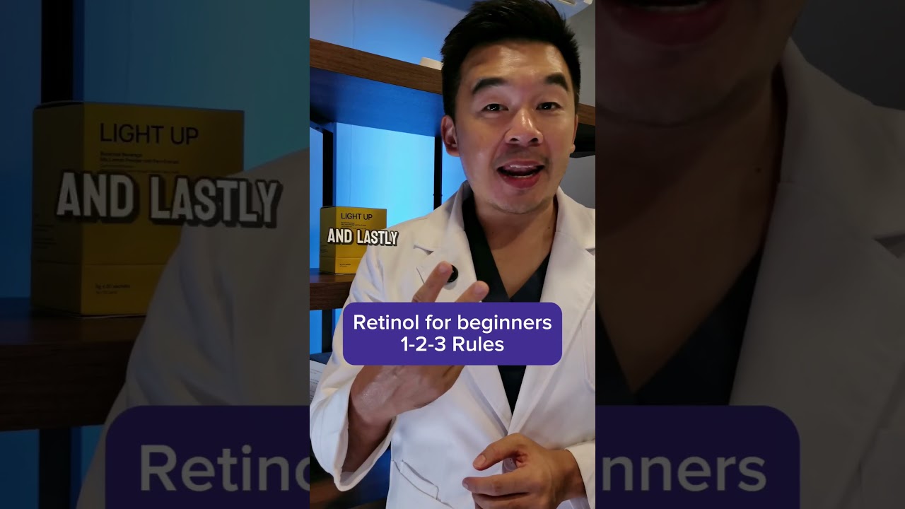 Retinol 1-2-3 Rules for beginners