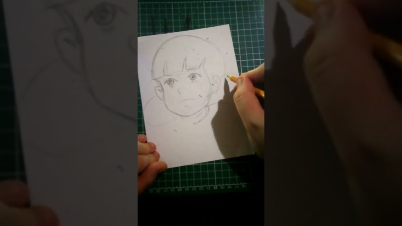SKETCHING PENNY FROM 80'S INSPECTOR GADGET #shorts | DROIDMONKEY