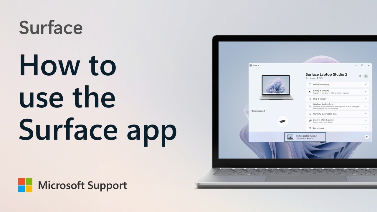 How to use the Surface app | Microsoft