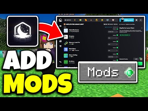 How to Add Mods to Lunar Client for Minecraft (Forge, Fabric, NeoForge, Quilt...)