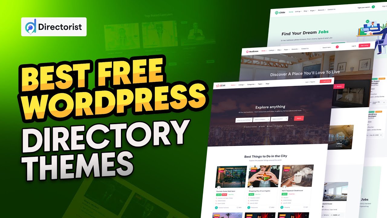 Best FREE WordPress Directory Themes (2025)