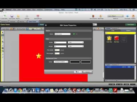 Learn Stencyl Tutorials | Setting up the game - Mind Luster