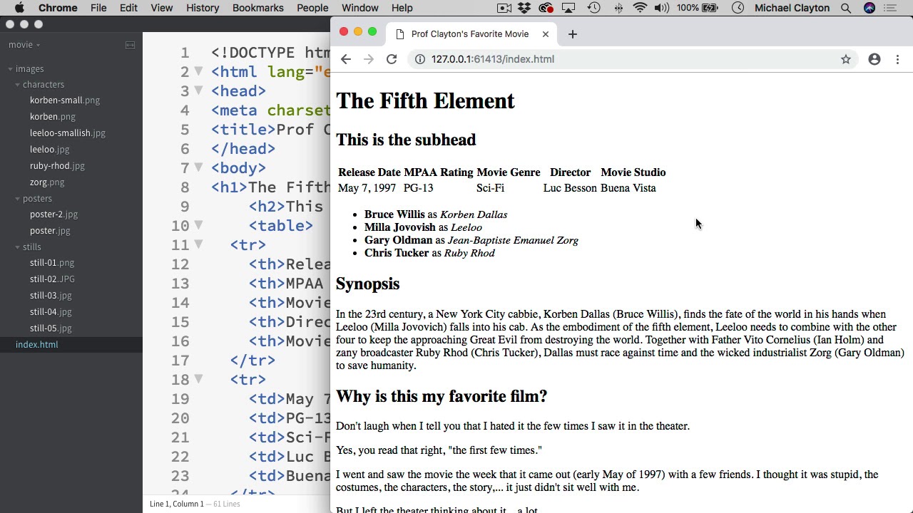 Brackets - Basic Setup of Brackets