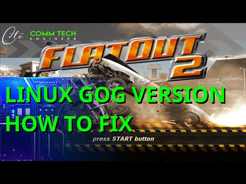 How to get the GOG version of Flatout 2 running on Linux