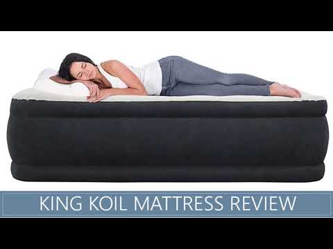 King Koil Queen Air Mattress with Built-in Pump Review