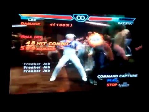 Tekken 4 Lee Infinite Combo