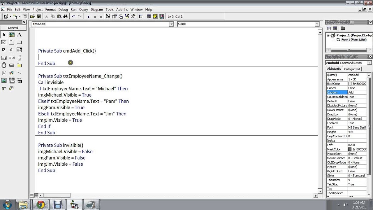 VB6 Add Records to Database