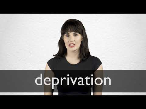 DEPRIVATION definition and meaning | Collins English Dictionary