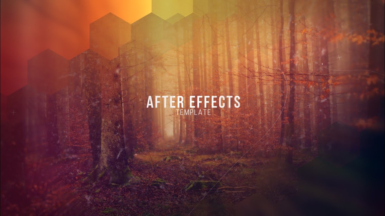 After Effects Free template, 