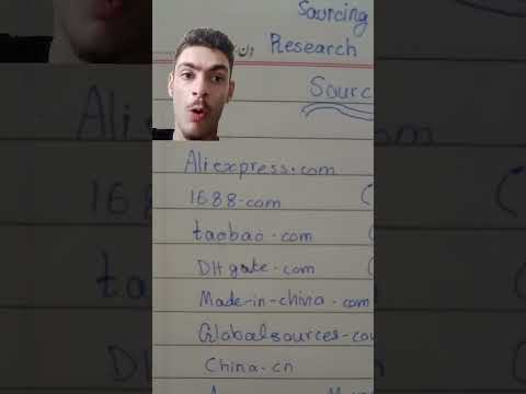 Top Sourcing Websites (Chinese) for Dropshippers - English