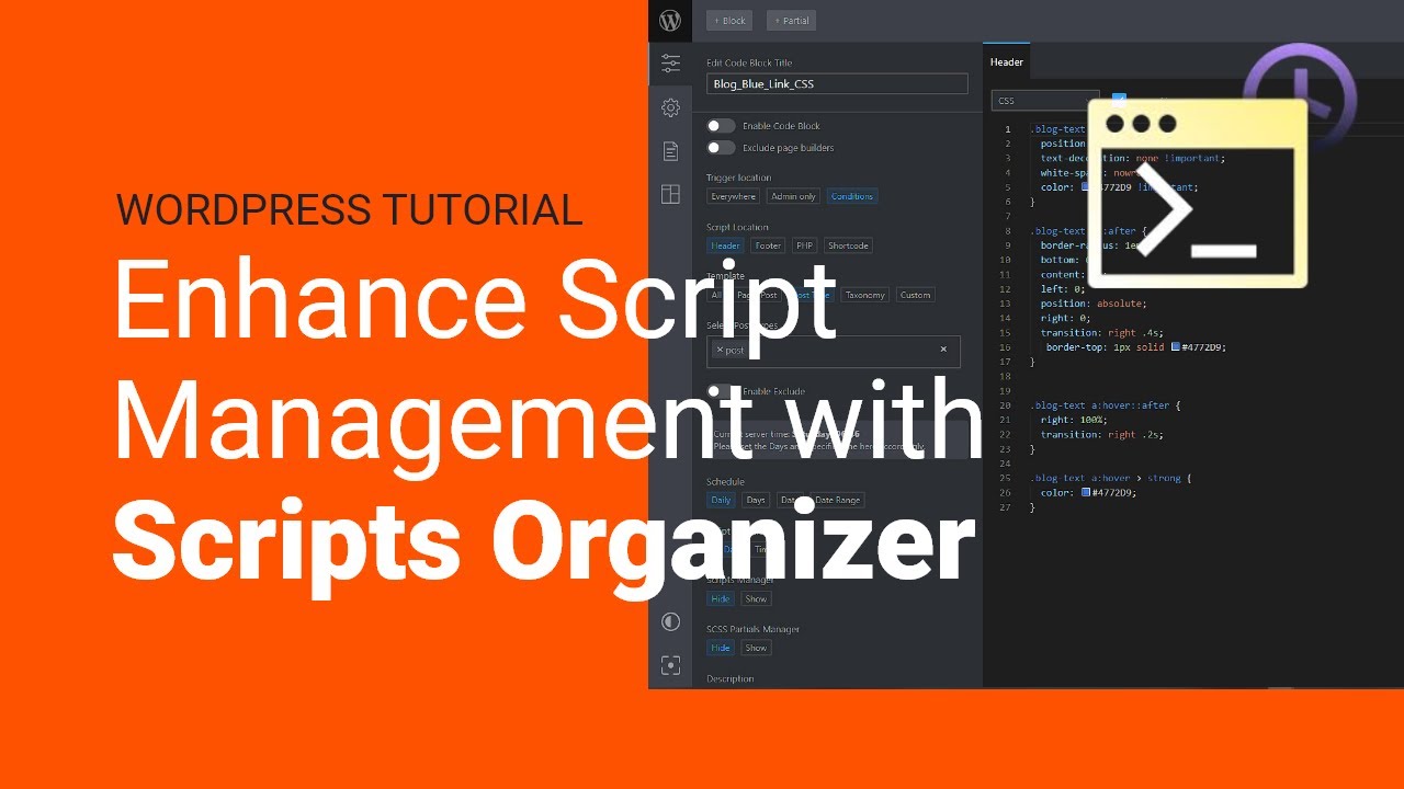 Manage Scripts with Scripts Organizer | WordPress Plugin