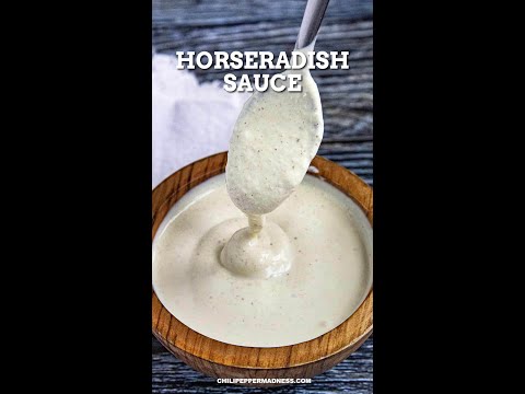 Awesome Creamy Horseradish Sauce #Shorts