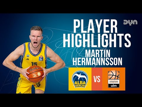 Martin Hermannsson Highlights vs. Ratiopharm Ulm | easyCredit BBL | Dyn Basketball