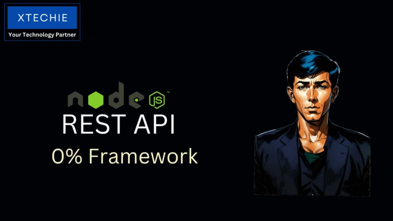 Create REST API using Vanilla Node JS. 0% Framework.