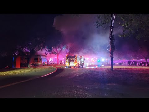 House destroyed, propane tanks intact after North Side house fire - KTSA