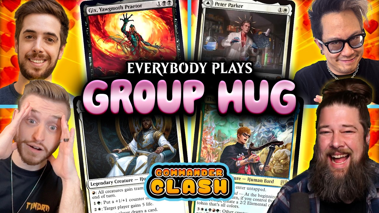 Everyone Plays Group Hug | Commander Clash