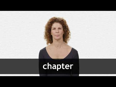 CHAPTER definition and meaning | Collins English Dictionary
