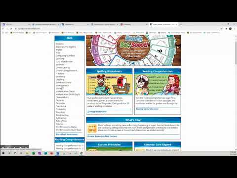 Super Teacher Worksheets Overview