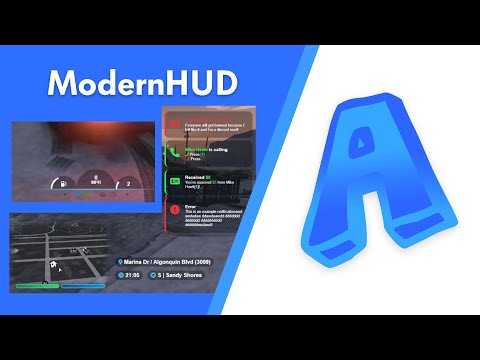 [UPDATED] ModernHUD (New HUD with smooth animations & notifications ...